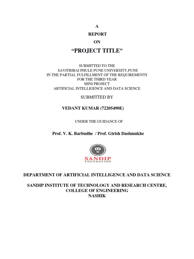 Mini Project | PDF | Computers