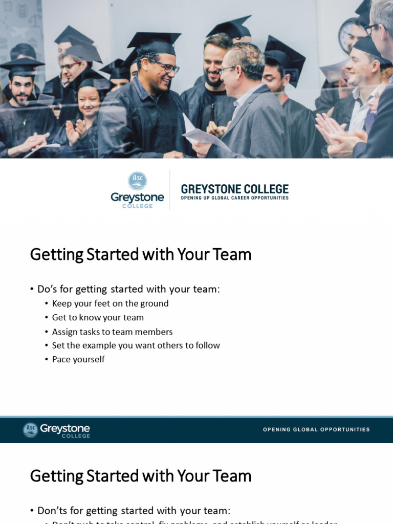 BETM PowerPoint Principles of Team Management V1 0119 | PDF | Goal ...