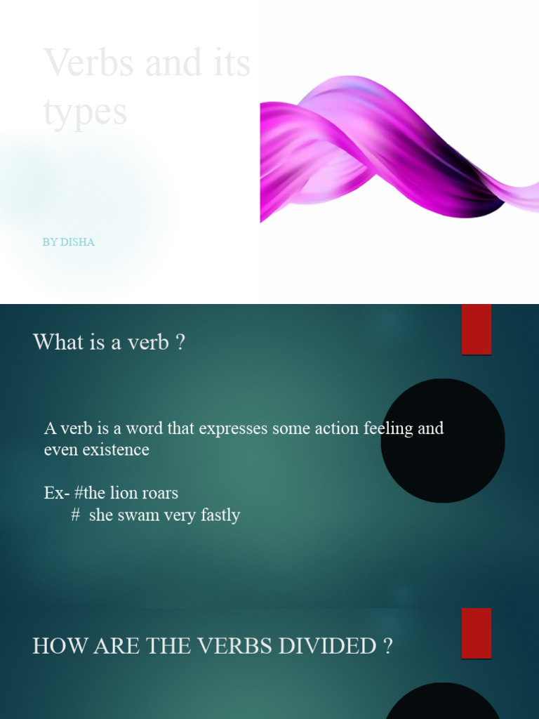 ENGLISH VERBS PRESENTATION | PDF