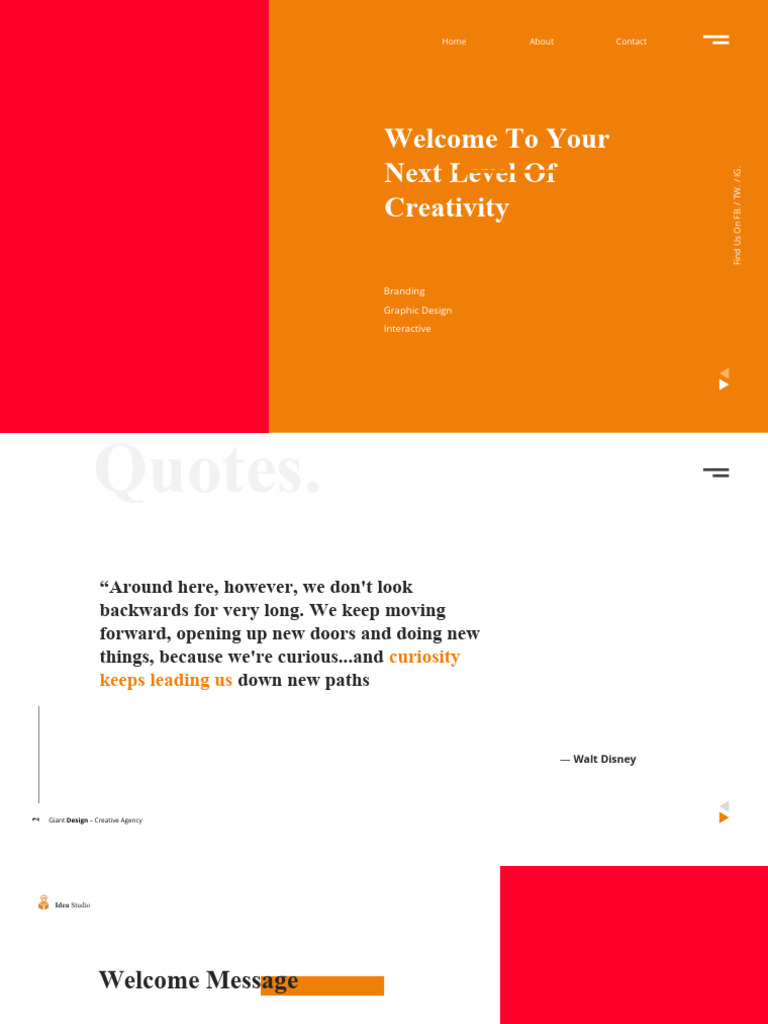 Next Level Creative Agency Powerpoint Presentation | PDF | Design ...