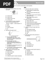 Year 8 Photosynthesis Learning Guide | PDF | Leaf | Photosynthesis