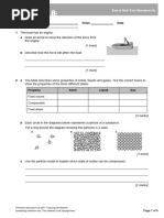 Year 8 Science Exam Practice Questions 2016 | PDF | Chemical Substances ...