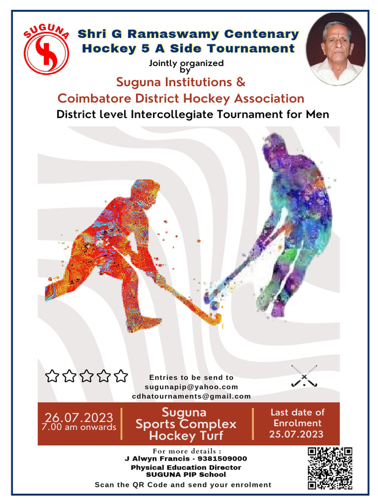 Hockey 5 A Side Tournament Enrollment | PDF