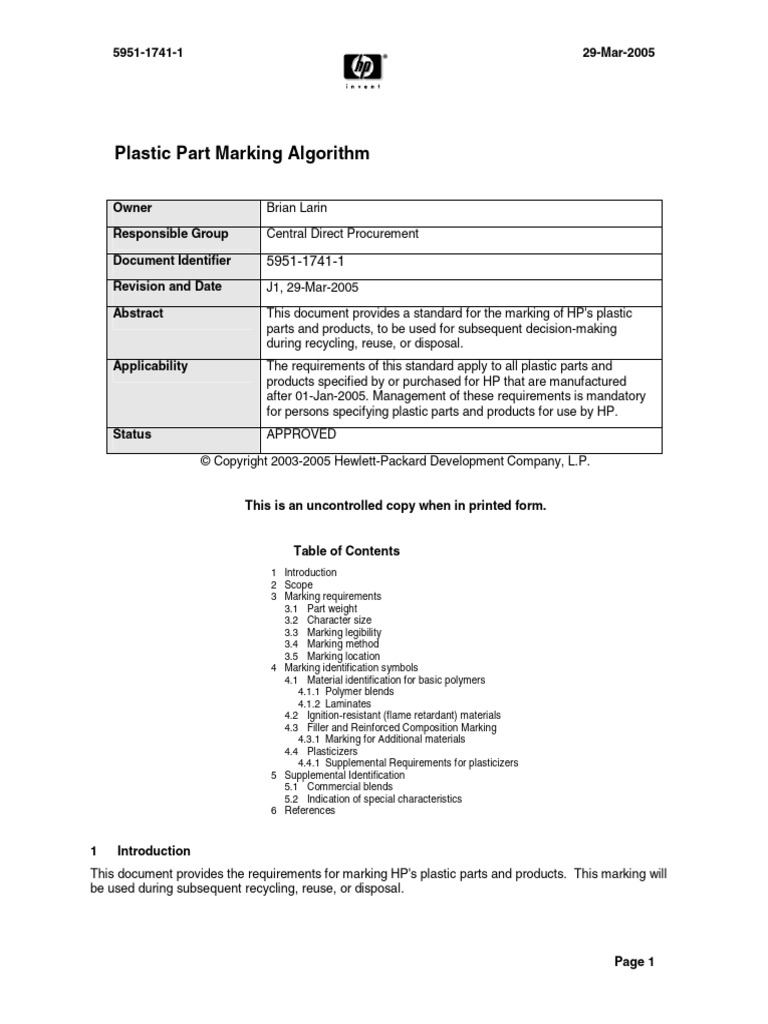 ISO Marking Codes | PDF | Plastic | Recycling