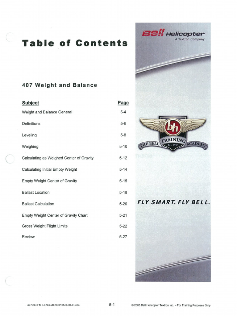06 - Weight and Balance | PDF