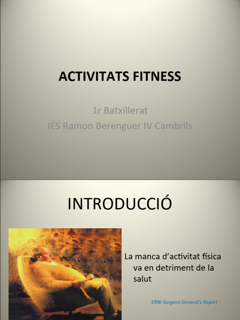 FITNESS 1r BAT | PDF