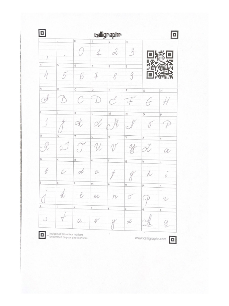 Calligraphr | PDF