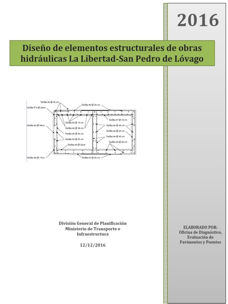 Informe Estructural | PDF | Hormigón | Concreto reforzado