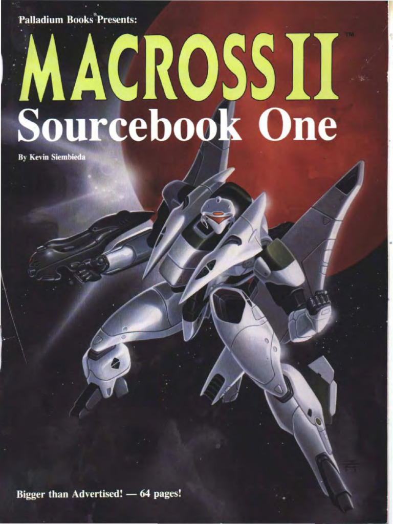 Macross II - Sourcebook 01 | PDF | Artillery | Missile