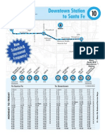 SMART Train Schedule | PDF | Passenger Rail Transport | Public Transport