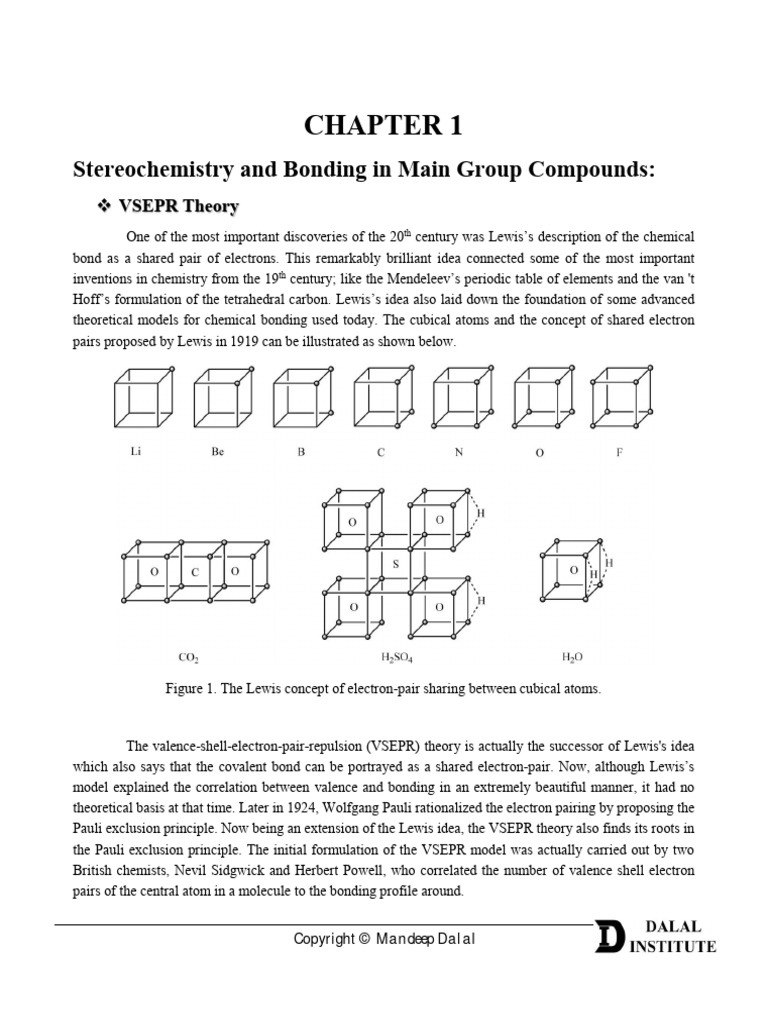 ATOICV1 1 1 VSEPR Theory | PDF | Chemical Bond | Valence (Chemistry)