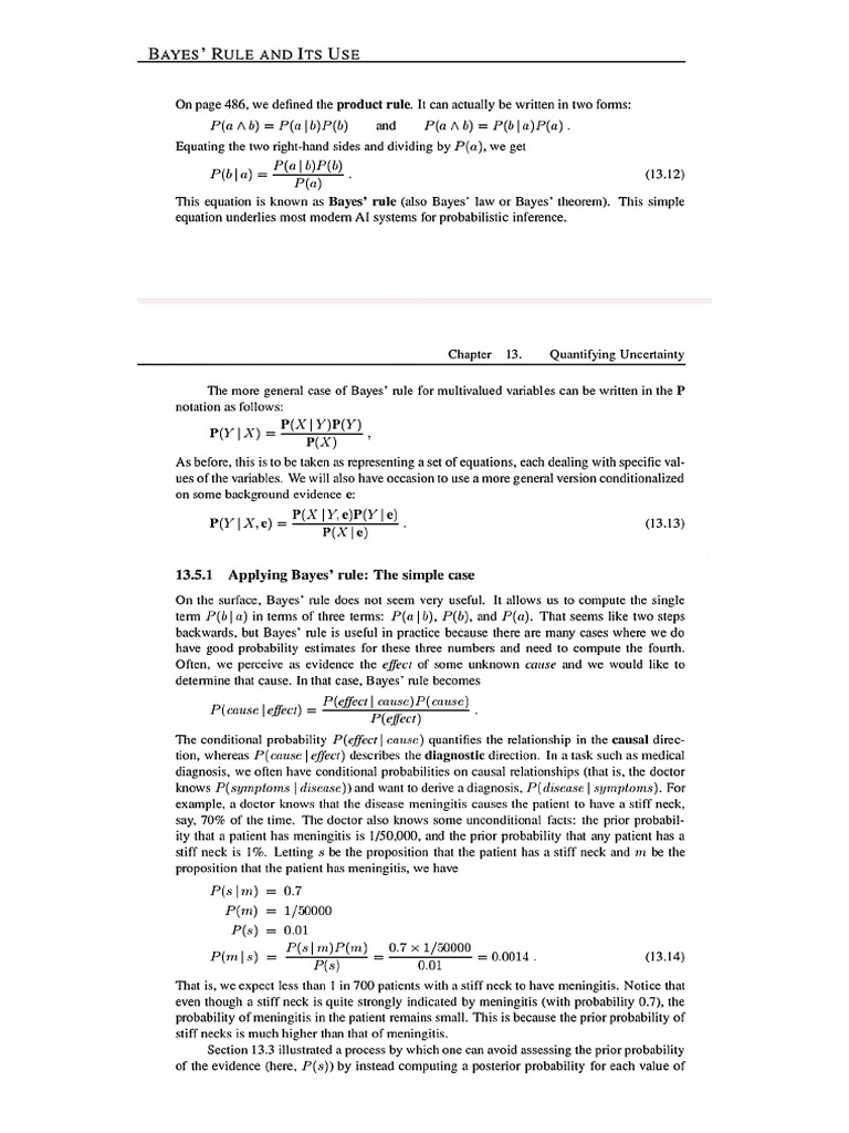 Bayes Rule | PDF