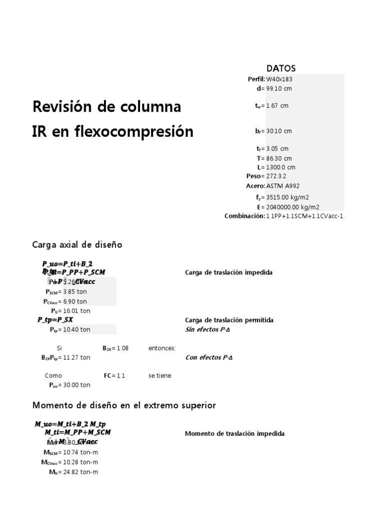 Columna Trabajo Final JGRT | PDF