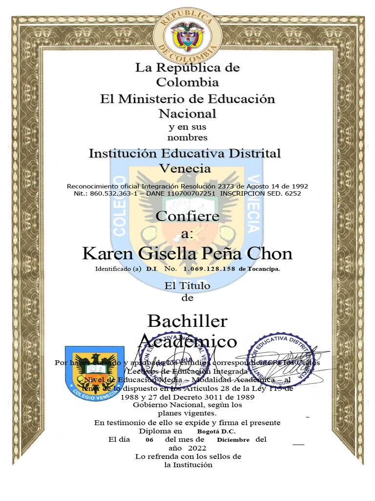 Karen Acta 22 | PDF | Bogotá