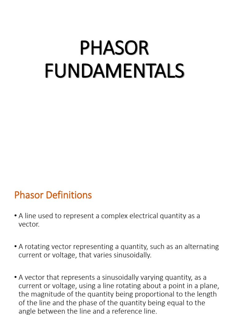 Phasor Basics and Conversions | PDF | Electronic Engineering | Electricity