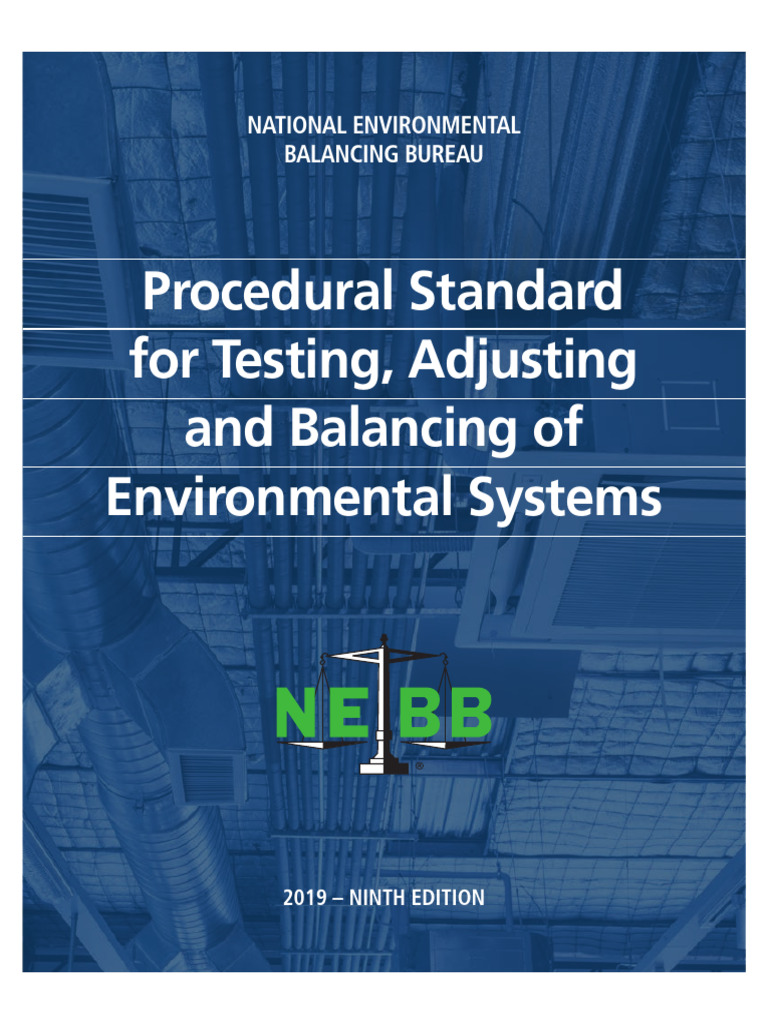 2019 NEBB - Ninth Edition - TAB Procedure Standard Commissioning | Download Free PDF ...