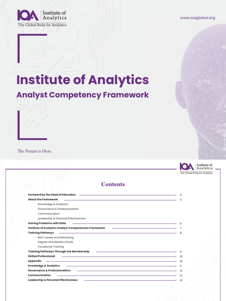 IoA Analyst Competency Framework | PDF | Intelligence Analysis | Data