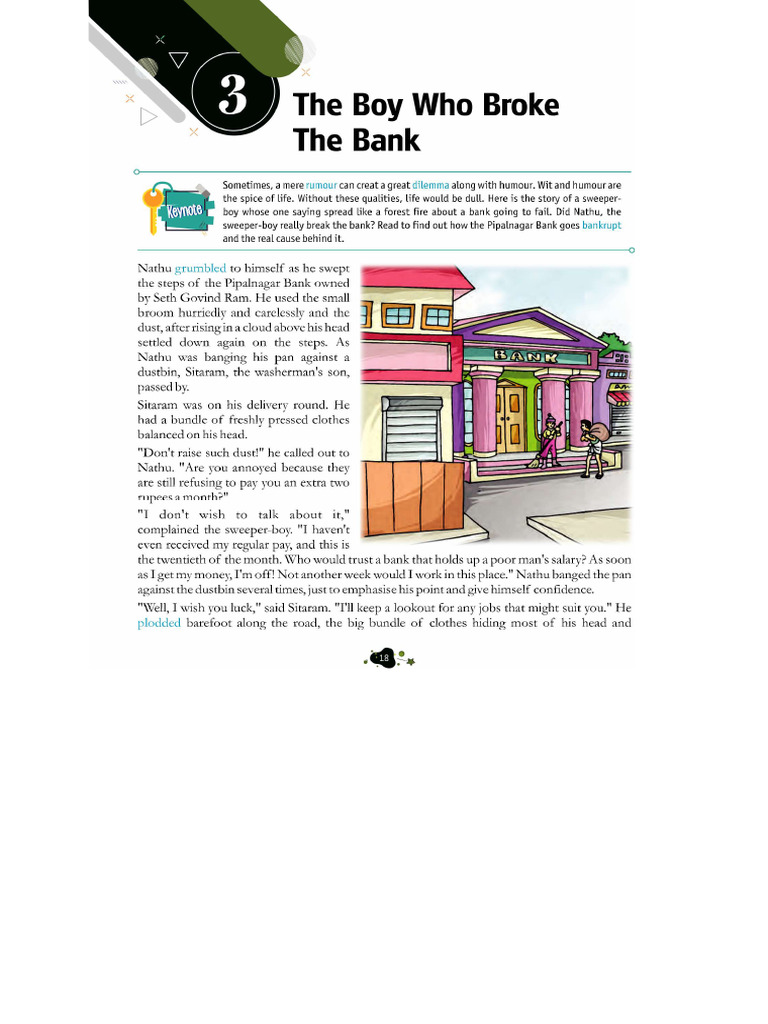 The Boy Who Broke the Bank1 2 | PDF