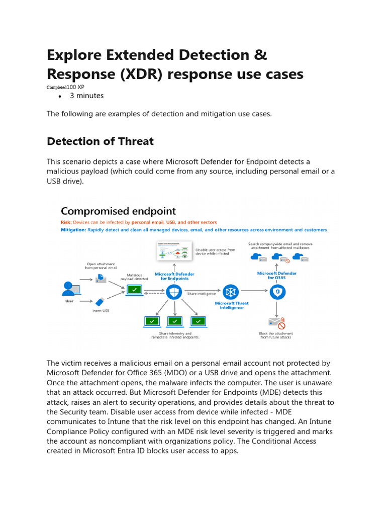 02 Explore Extended Detection | PDF | Malware | Security