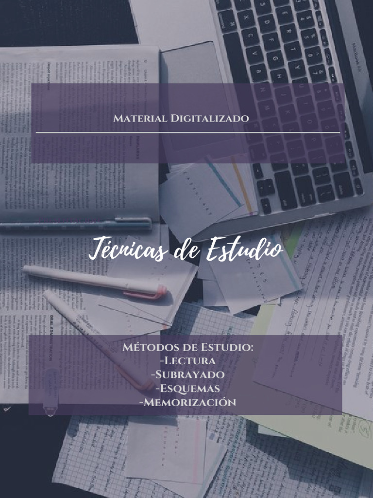 Técnicas de Estudio Efectivas | PDF | Habilidades de estudio | Anfibio