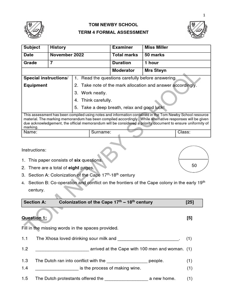 Grade-7-History-Script-November-2022 | PDF
