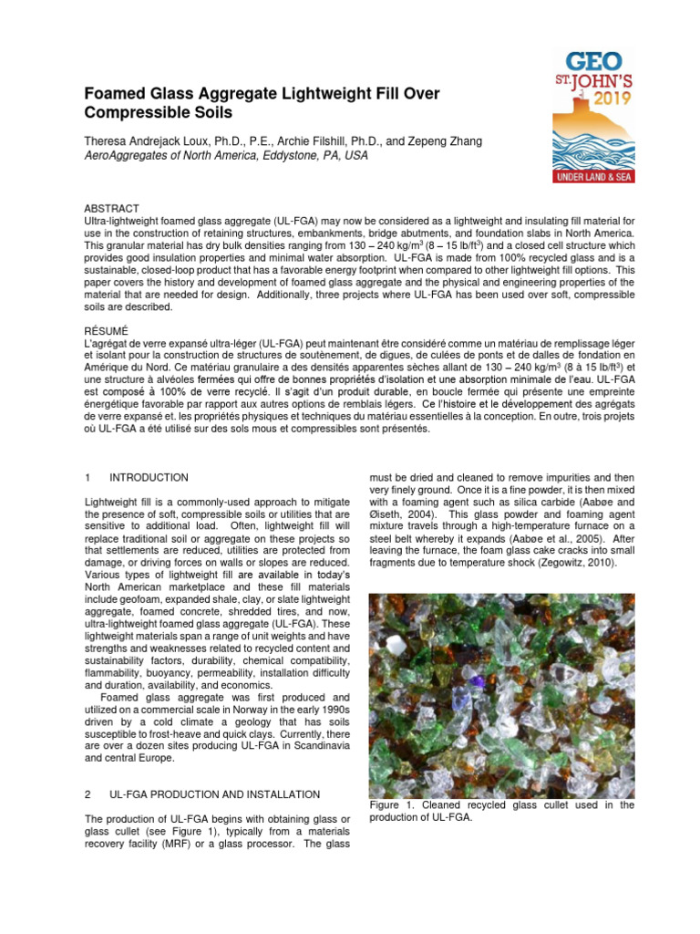 FGA Lightweight Fill | Download Free PDF | Concrete | Road Surface