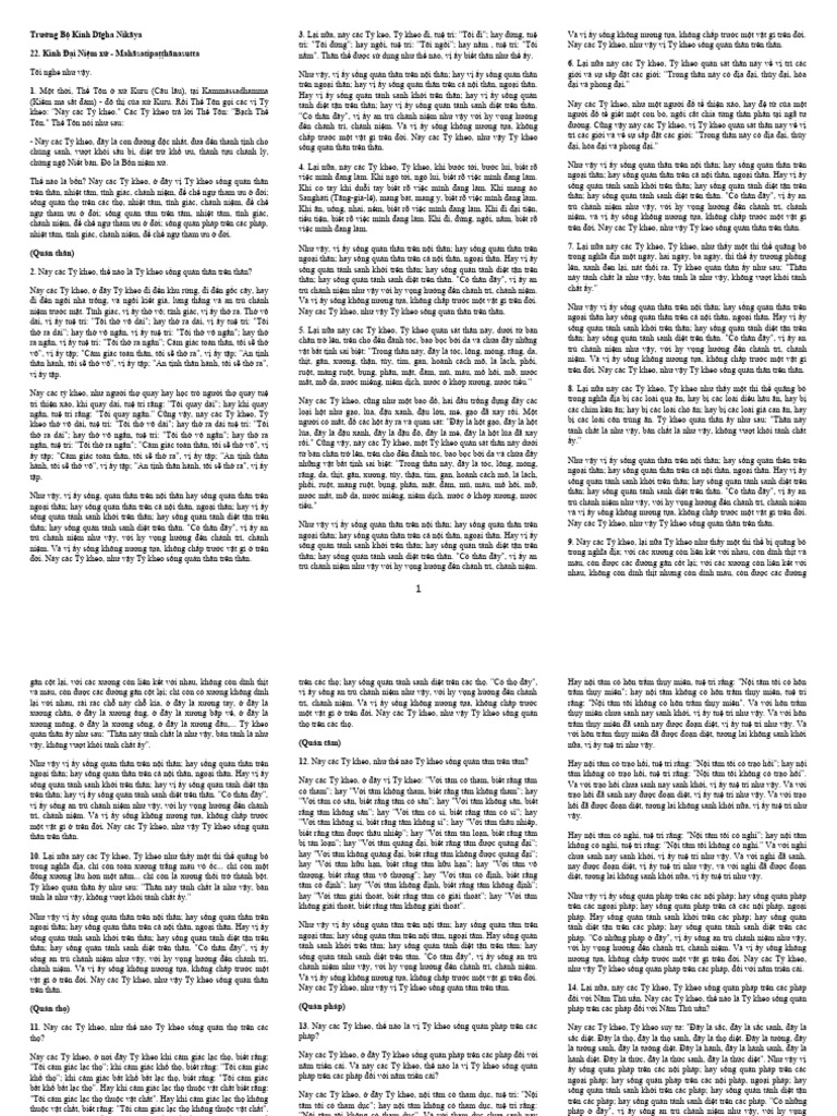 Kinh Dai Niem Xu | PDF