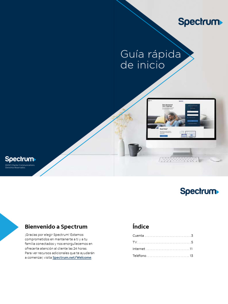 Spectrum_Quick_Start_Guide_Espanol_2021 | PDF | Aplicación movil ...
