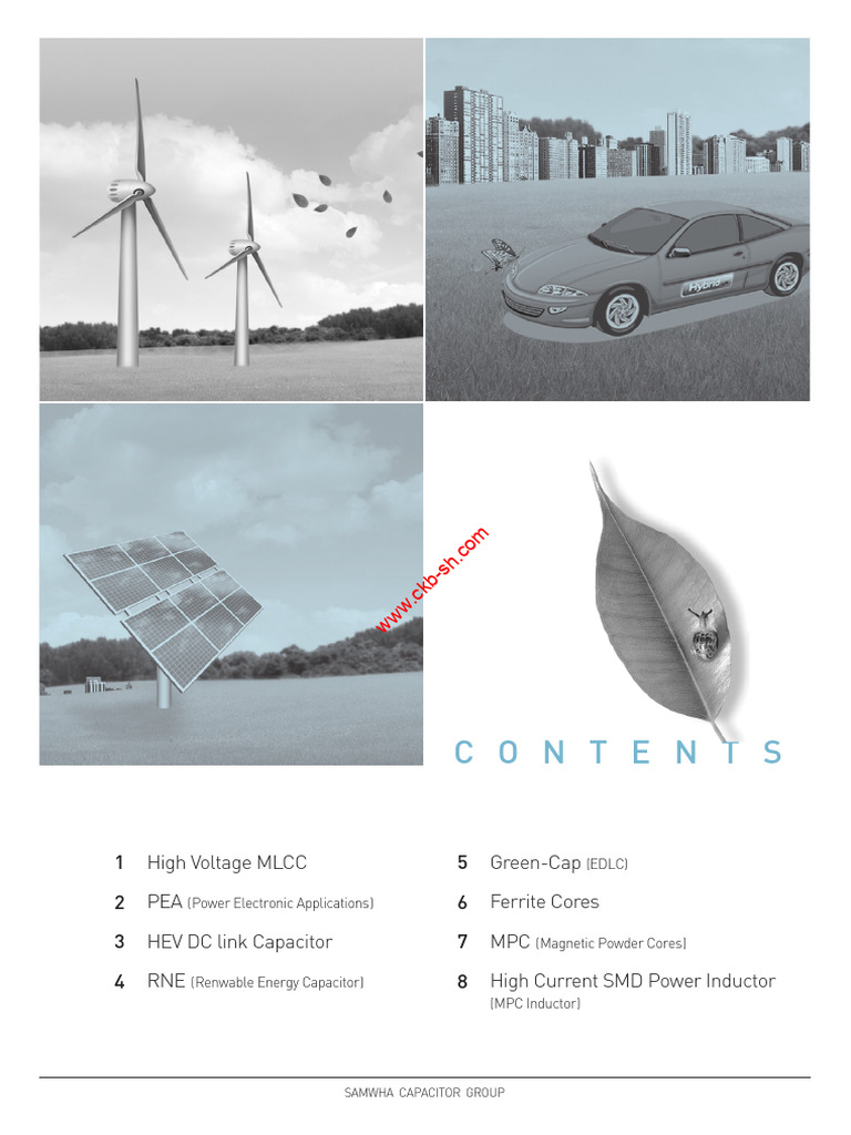 Samwha Capacitor 2024 | PDF | Capacitor | Inductor
