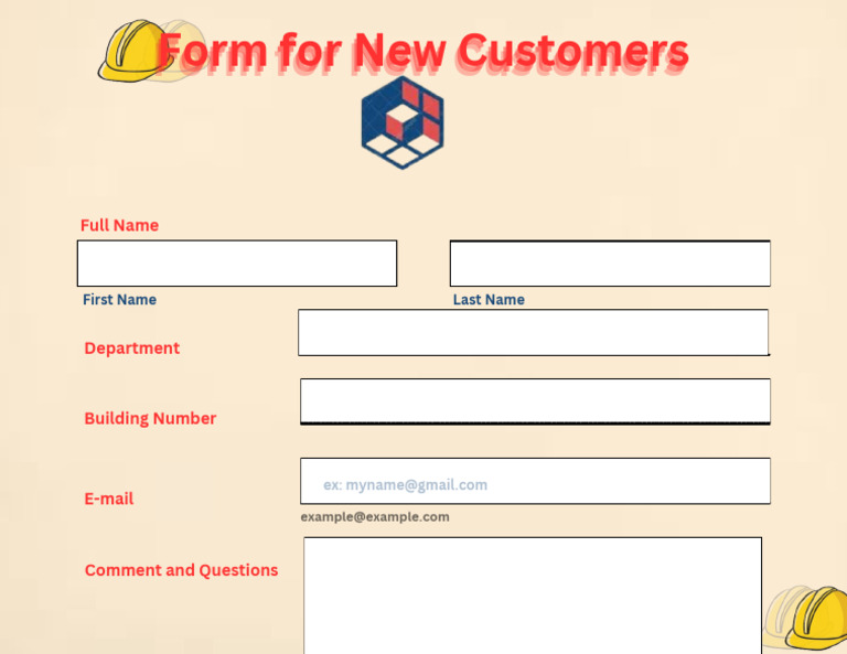 New Customer Information Form | PDF | Finance & Money Management