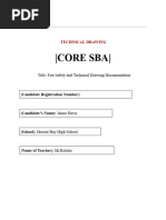 Technical Drawing SBA Sample | PDF | Technical Drawing