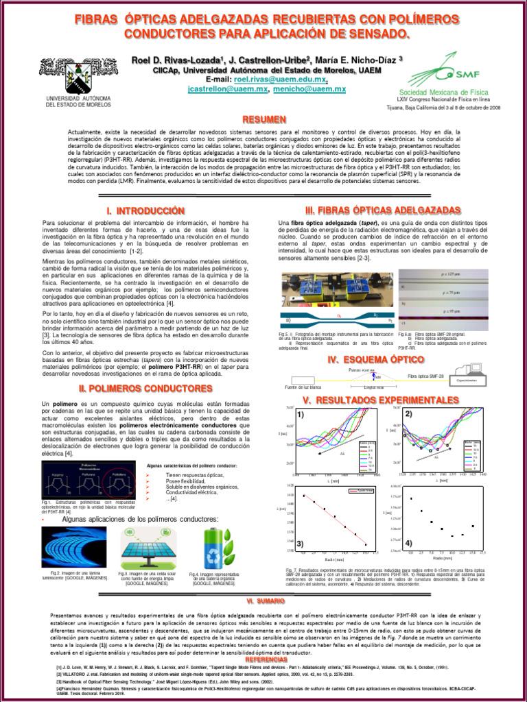 Poster CNF Tijuana Roel Rivas 2021 | PDF | Óptica | Fibra óptica