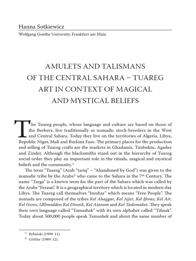 Amulets and Talismans of The Centra | PDF | Amulet