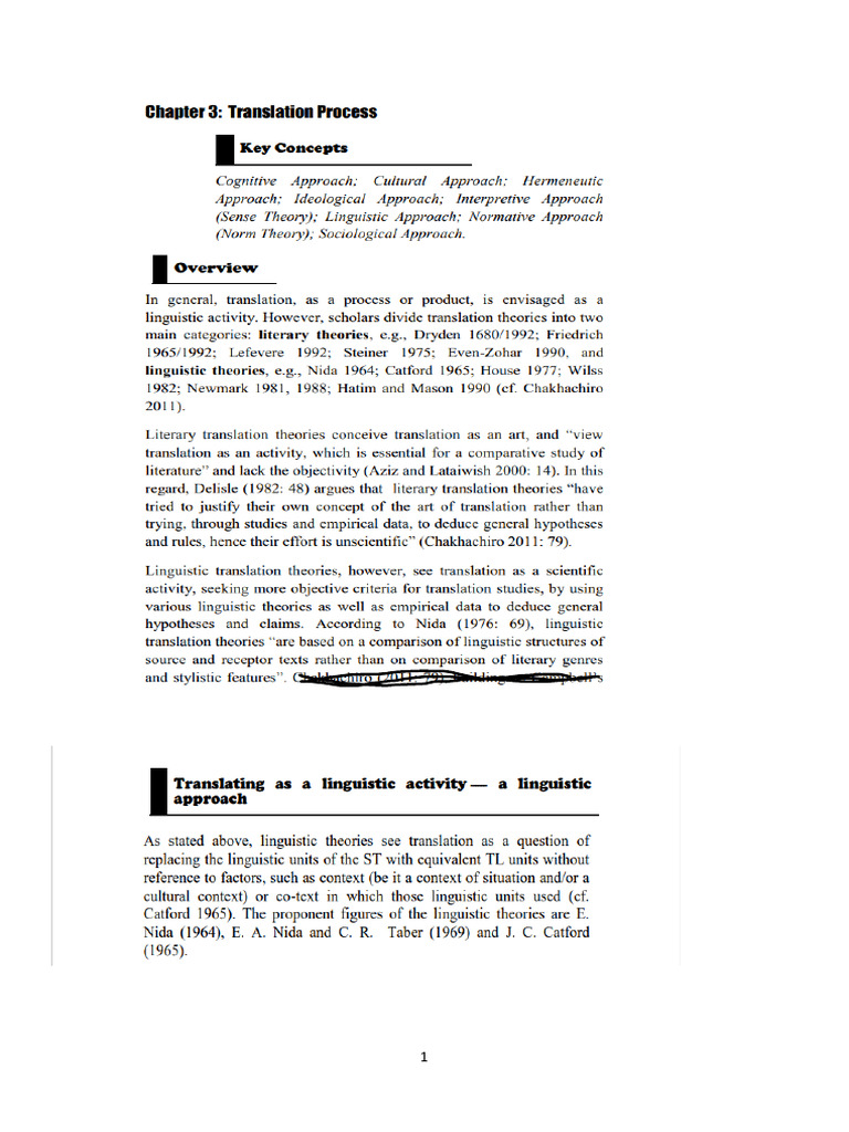 Translation Theories | PDF | Translations | Linguistics