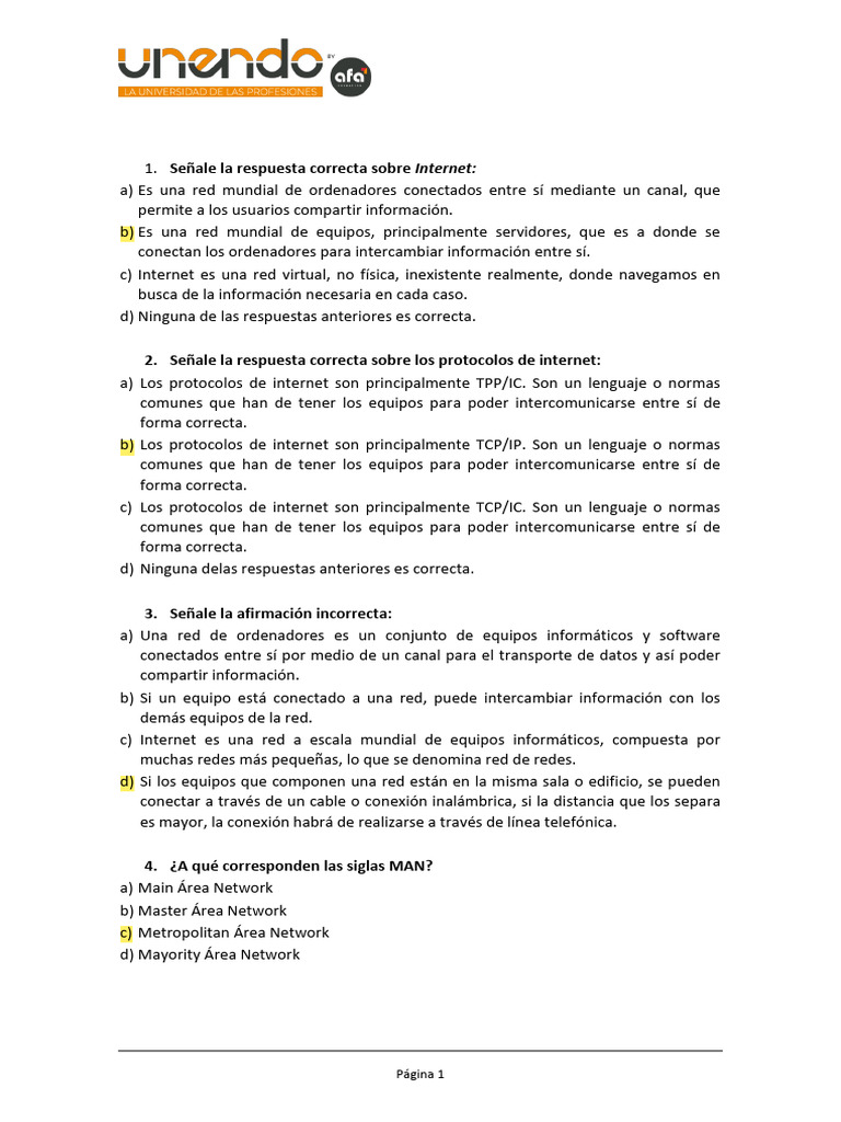 Conceptos Clave de Internet y Protocolos | PDF | Red de computadoras ...