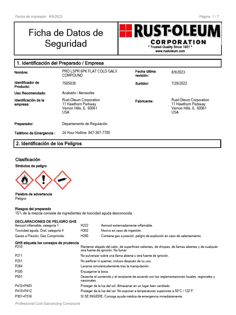 RUST OLEUM | PDF | Ventilación (Arquitectura) | Agua