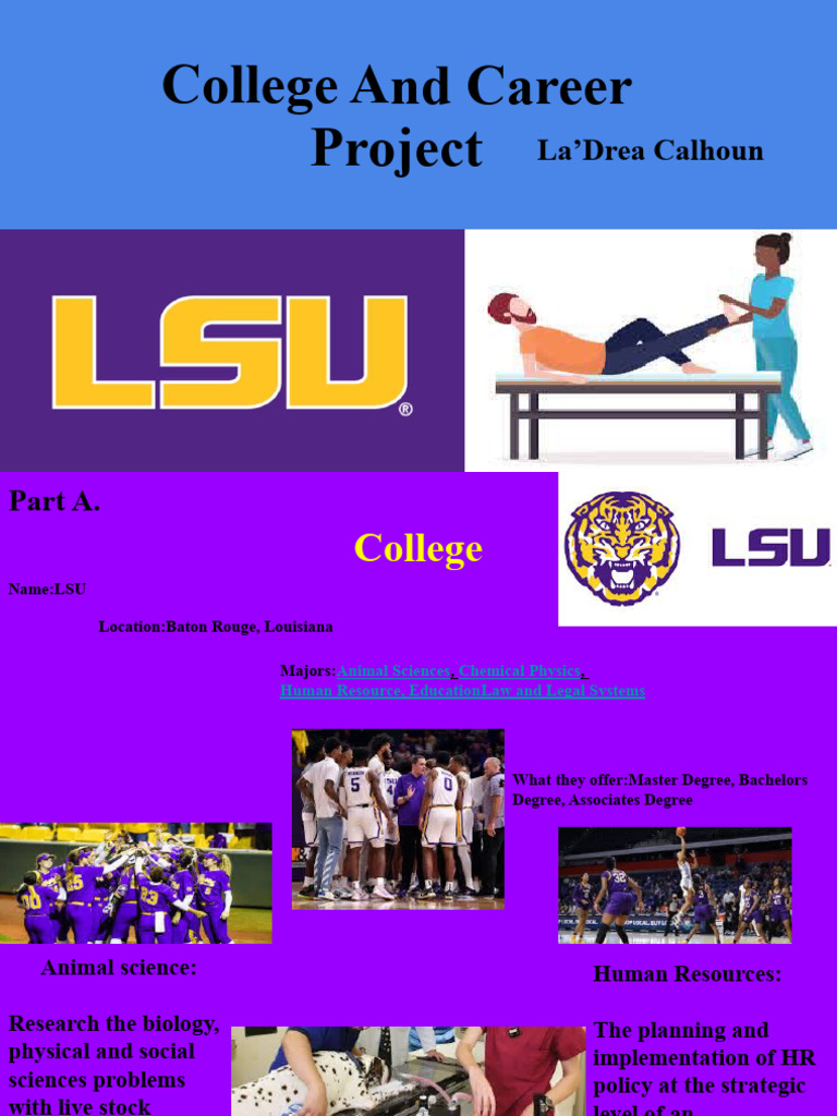 Ladrea Calhoun - Create College and Career Project Here | PDF | Career ...