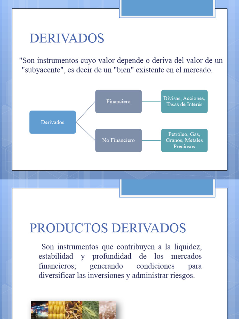 Derivados y Futuros: Conceptos Clave | PDF | Opción (Finanzas ...
