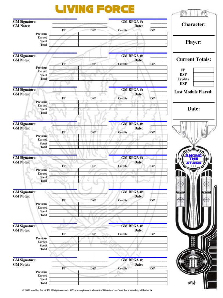GM Notes and Character Tracking Sheet | PDF | Entertainment | Storytelling