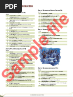 Icewind Dale Expanded Secrets Table | PDF | Forgotten Realms