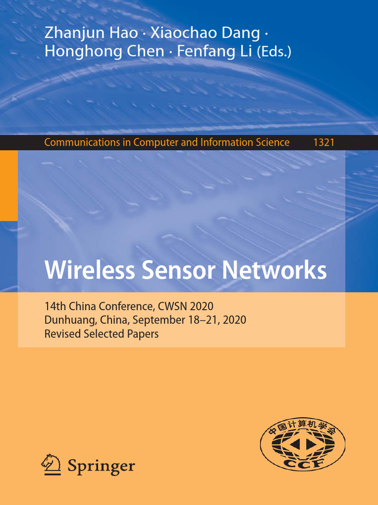 Wireless Sensor Networks: Zhanjun Hao Xiaochao Dang Honghong Chen Fenfang Li | PDF | Wireless ...