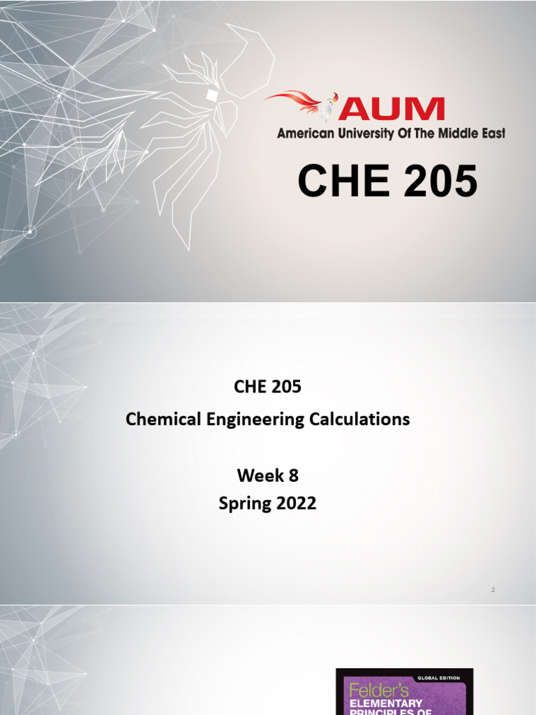 CHE205 SP22 Wk8 Class Tutorial | PDF | Stoichiometry | Chemistry