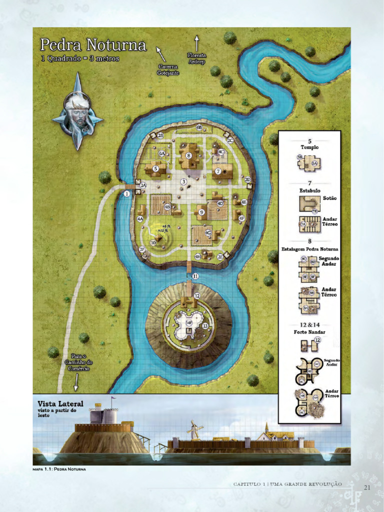 Mapa Pedra Noturna | PDF | Ciências e Matemática