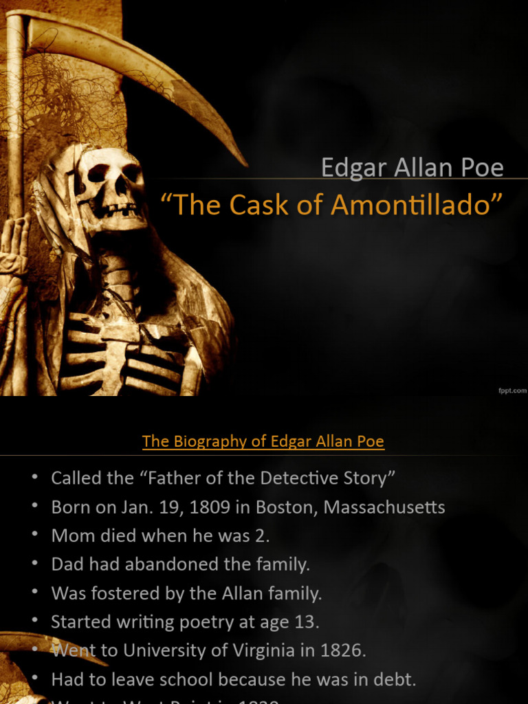 The Cask of Amontillado 2 | PDF | Edgar Allan Poe