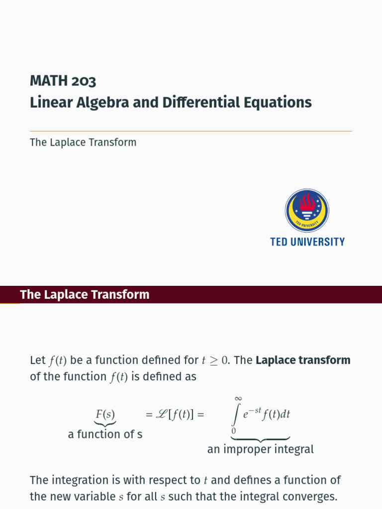 12 Laplace Transform | Download Free PDF | Laplace Transform | Function (Mathematics)