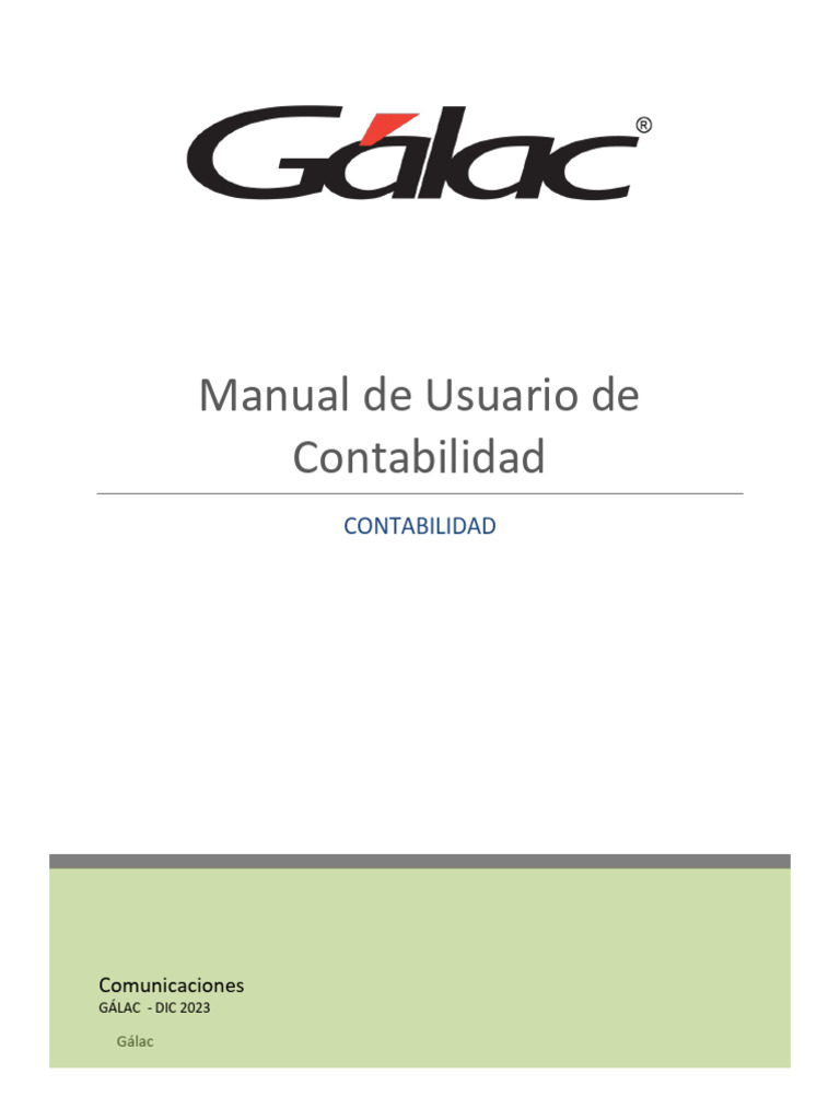 Manual de Usua Rio Conta Bili Dad | PDF | Ventana (informática ...