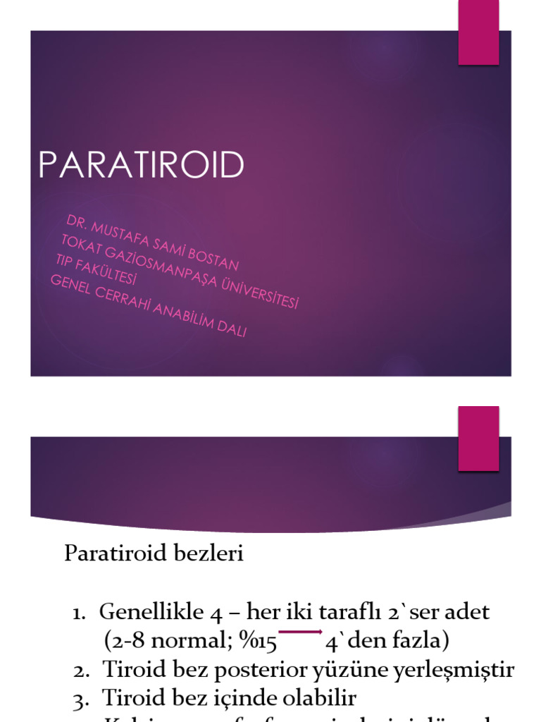 1 - Paratiroid | PDF