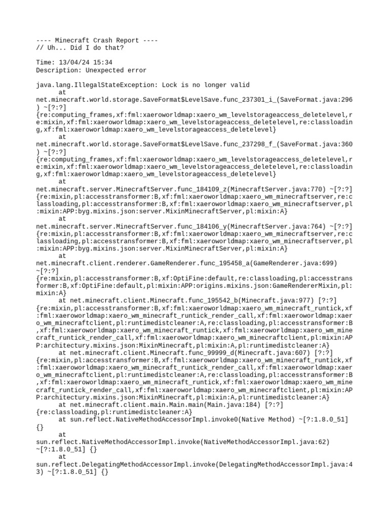 Crash 2024 04 13 - 15.34.47 Client | PDF | Computing | Computer ...