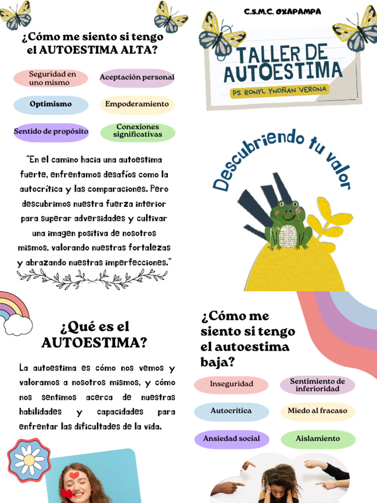 Folleto Díptico Talento Joven Retro Colorido | PDF | Relaciones personales, crianza y desarrollo ...