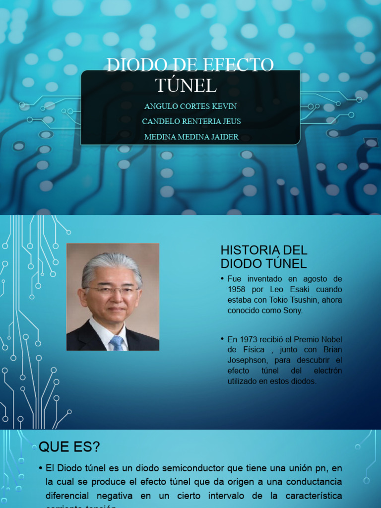 Diodo Tunel | PDF | Diodo | Unión PN